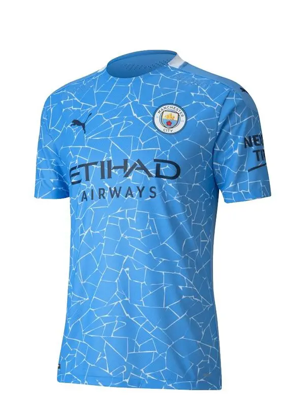 PUMA Manchester City Authentic Home Shirt 2020/21 - Blue