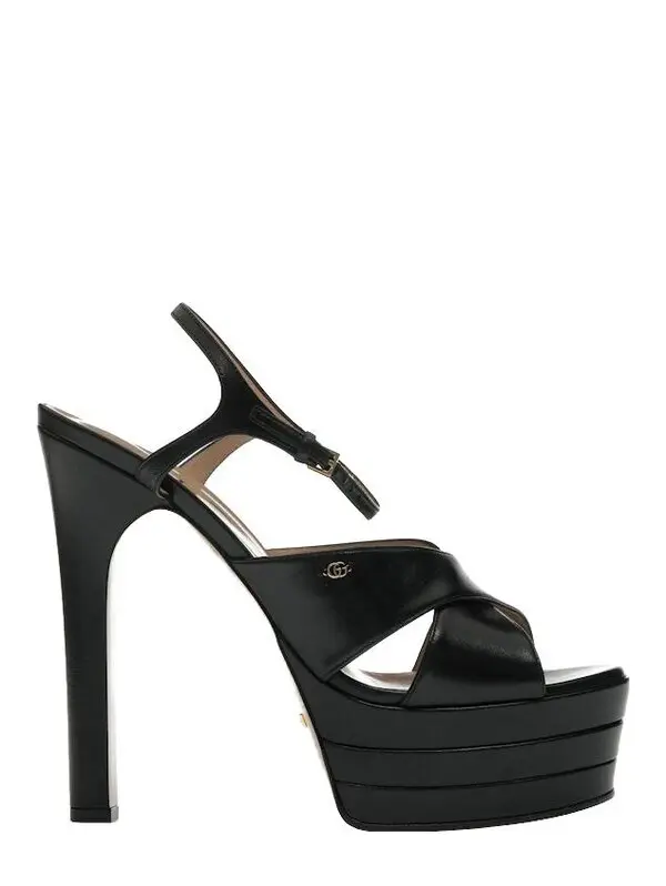 Gucci Platform Sandal - Black