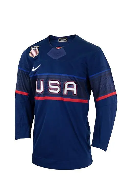 Nike U.s. Hockey Jersey - Blue Void