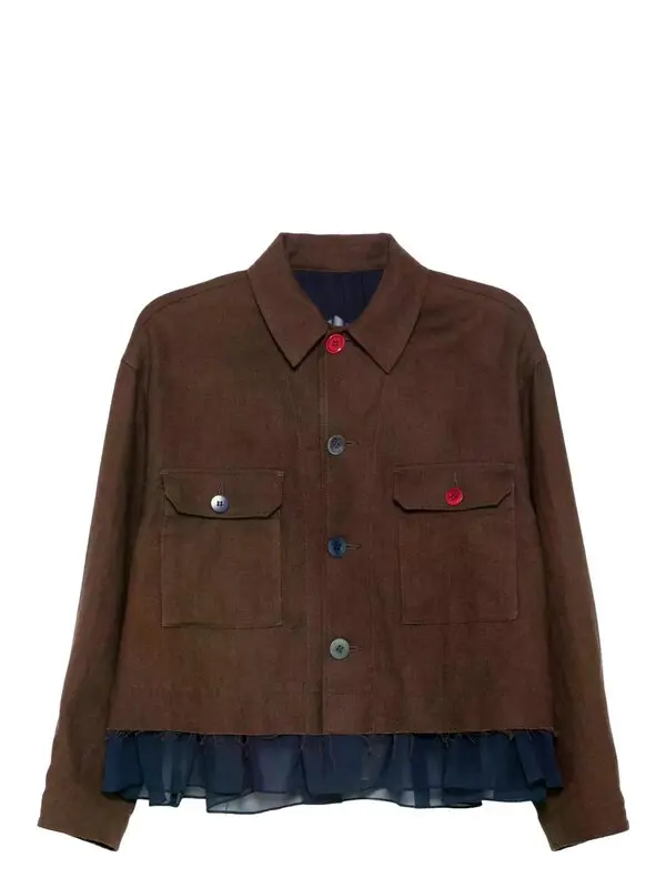 UNDERCOVERISM Paneled Jacket - Brown