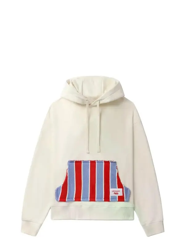 CHARLES JEFFREY Jersey Hoodie - White