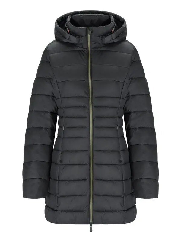 SAVE THE DUCK Reese Hooded Padded Jacket - Grey