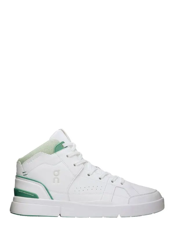 On The Roger Clubhouse Mid Sneakers - White