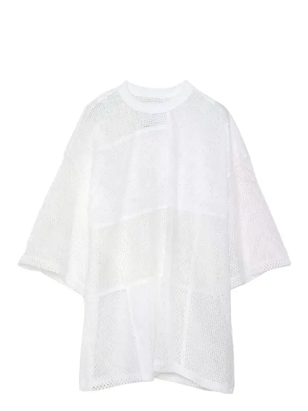 YOSHIOKUBO Various Lace T-shirt - White
