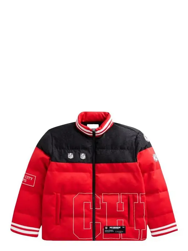 OFF SEASON X Nfl Kansas City Chiefs Team Puffer Jacket - Red/black