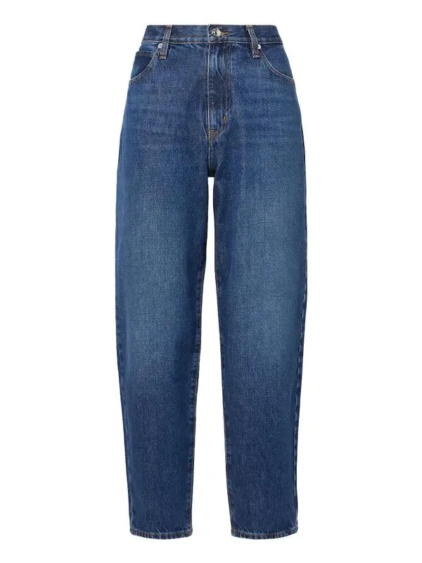 FRAME The Candle High-rise Wide-leg Jeans - Blue