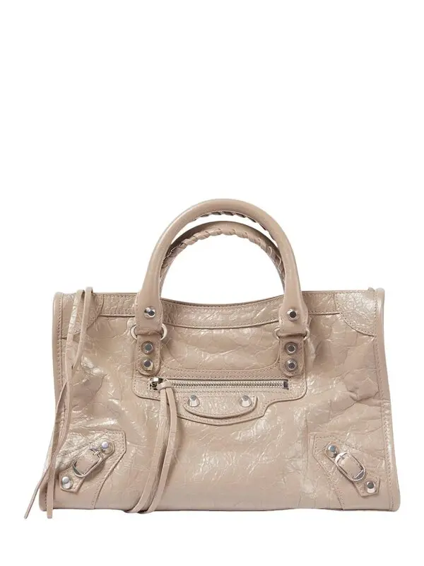 Balenciaga Le City Small Tote Bag - Beige