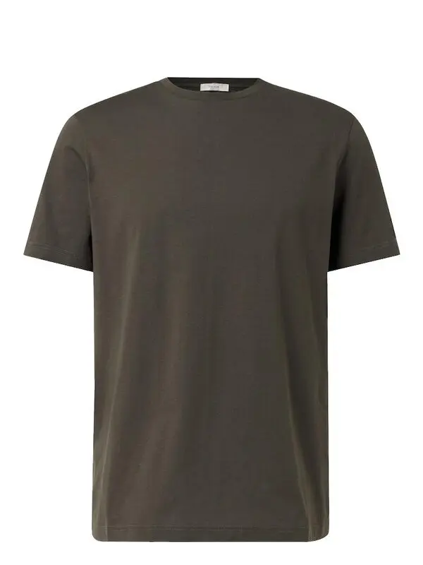 THE ROW Luke Cotton Jersey T-shirt - Green