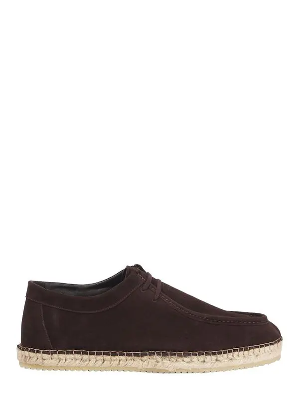 Frescobol Carioca Rodolfo Wallabee Suede Shoes - Brown