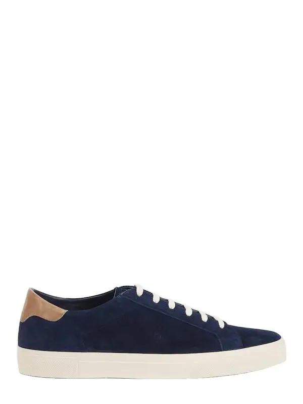 Brunello Cucinelli Suede Low-top Sneakers - Blue