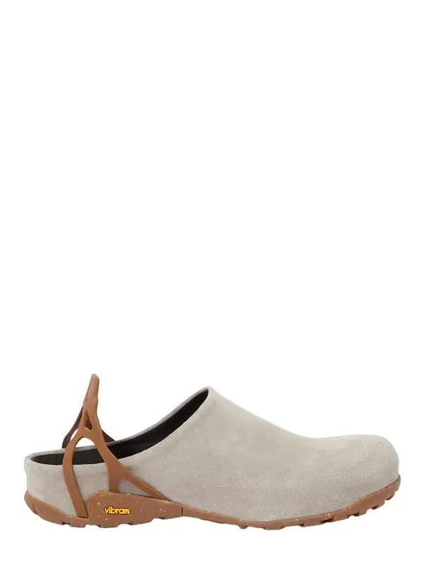 ROA Fedaia Suede Clogs - Grey