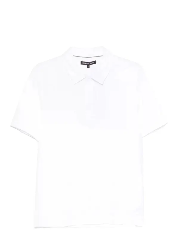 Michael Kors Piqué Polo Shirt - White