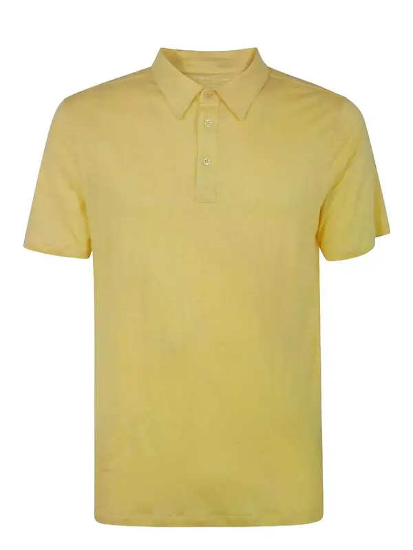 Majestic Filatures Cotton Polo Shirt - Yellow
