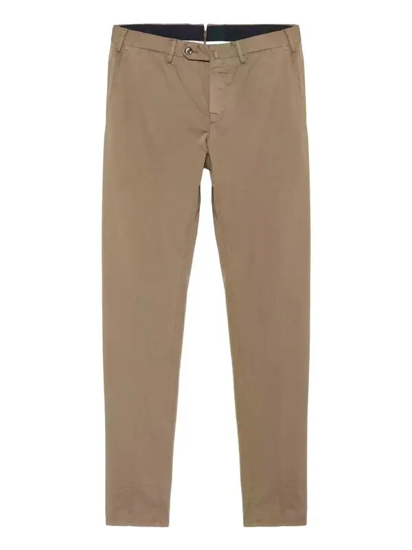 PT TORINO Tapered Chinos - Brown
