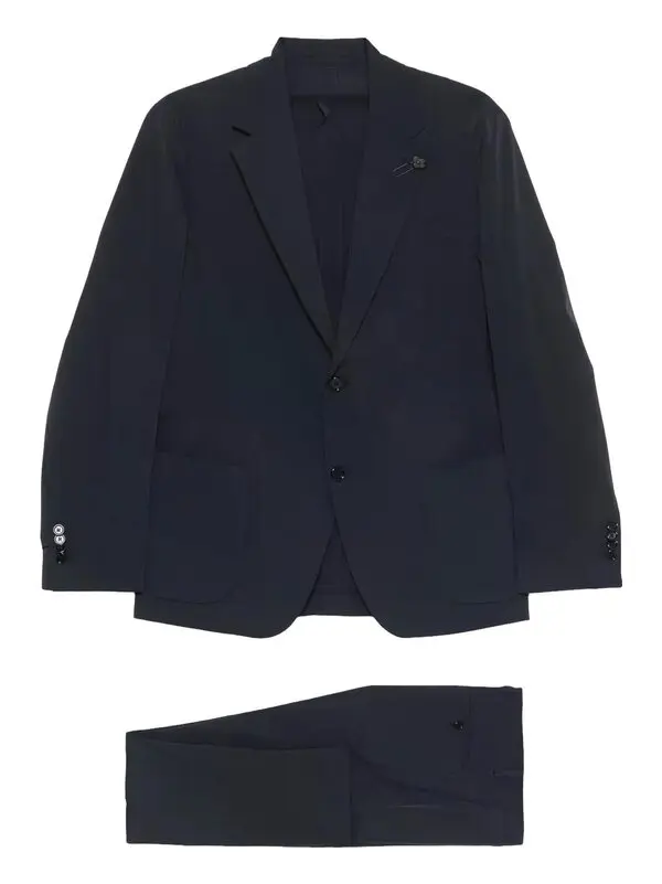 LARDINI Single-breasted Suit - Blue