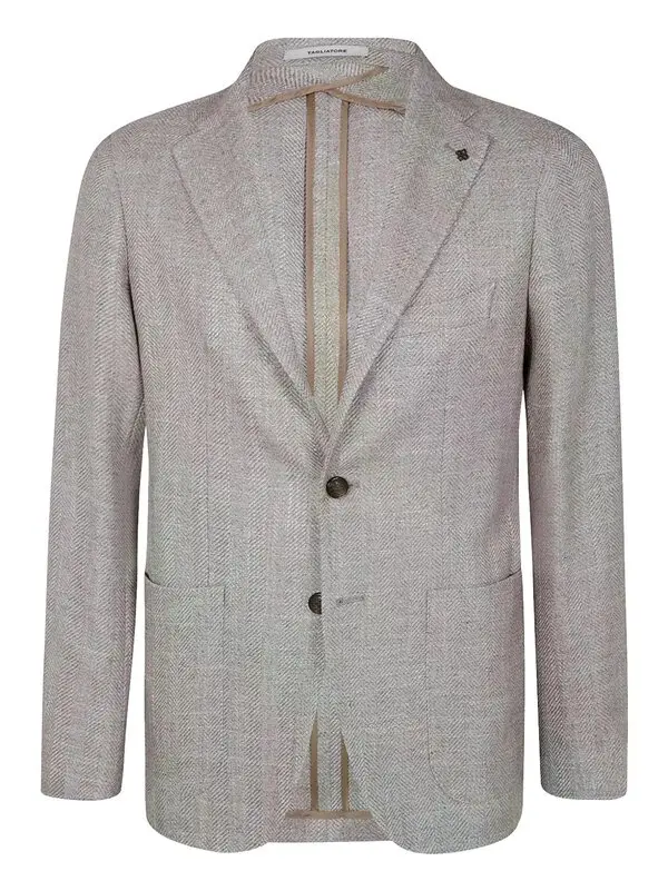 Tagliatore Single-breasted Blazer - Grey