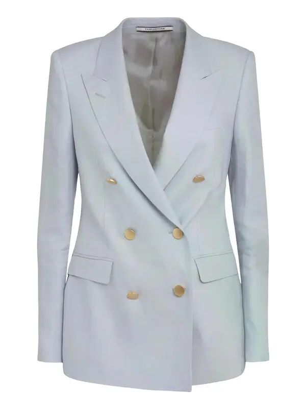 Tagliatore Double-breasted Blazer - Grey