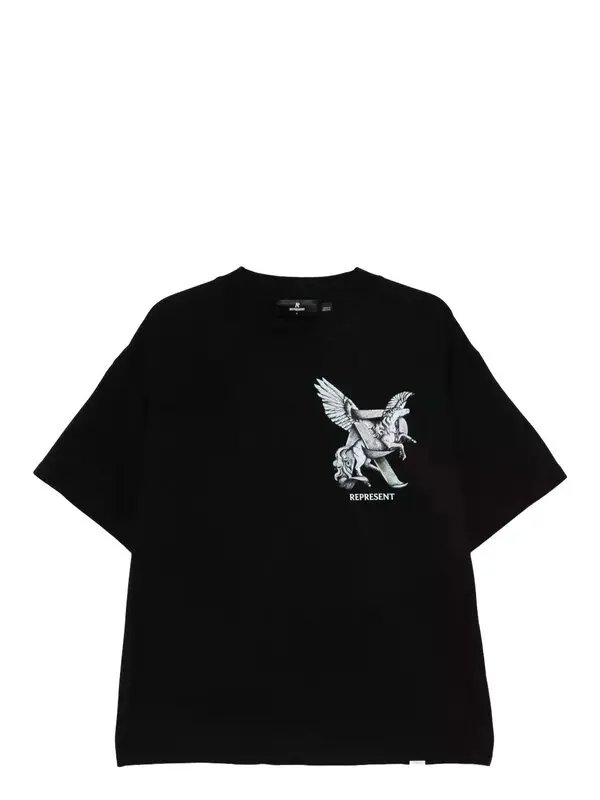 REPRESENT Elegance In Motion T-shirt - Black