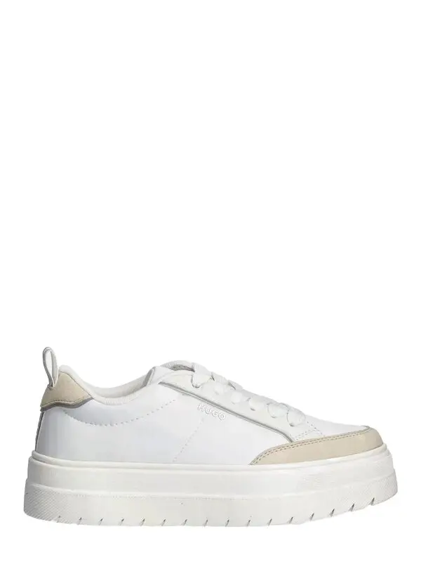 Hugo Logo-print Sneakers - White