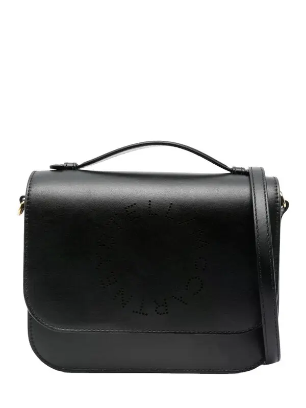 Stella McCartney Logo Cross Body Bag - Black