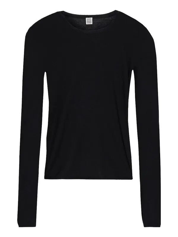 TOTEME Cashmere Sweater - Black