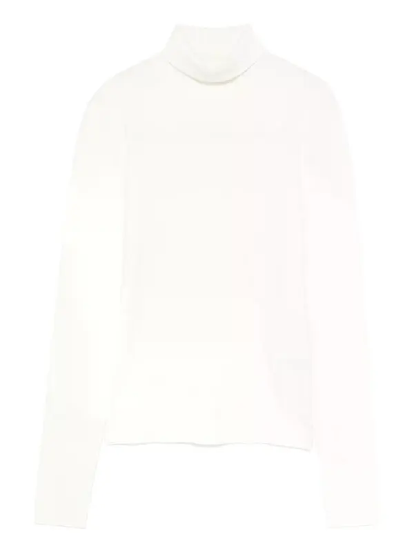 JOSEPH Turtleneck Sweater - White