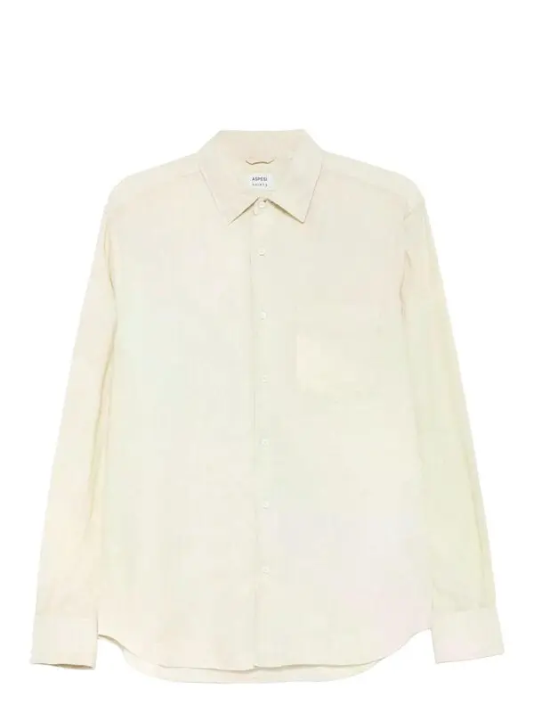Aspesi Linen Shirt - Neutrals