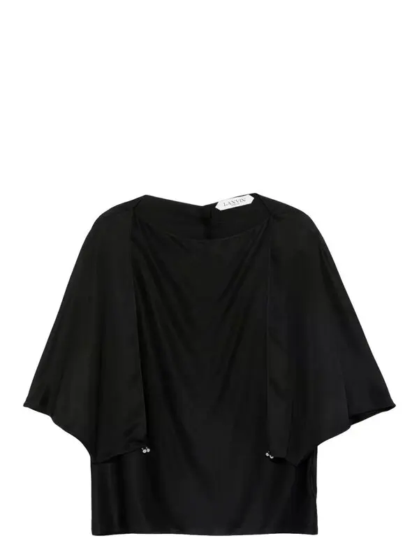 LANVIN Silk Blouse - Black