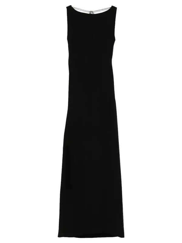 Max Mara Cady Maxi Dress - Black