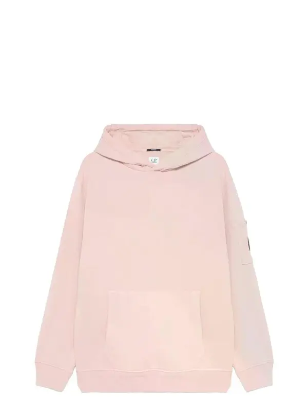 C.P. COMPANY Lens-detail Hoodie - Pink