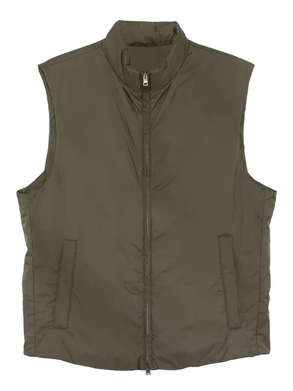 Herno Padded Gilet - Green
