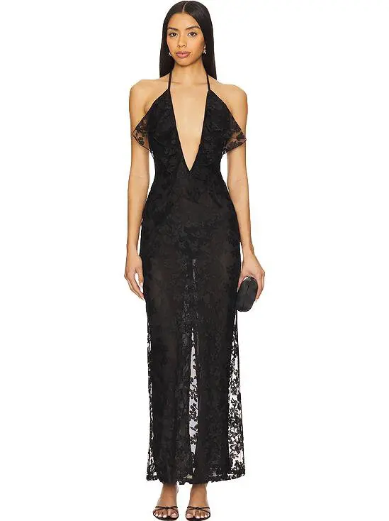 Superdown Calista Maxi Dress - Black