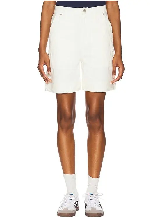 Free People X We The Free Milo Carpenter Short - Clean Ivory