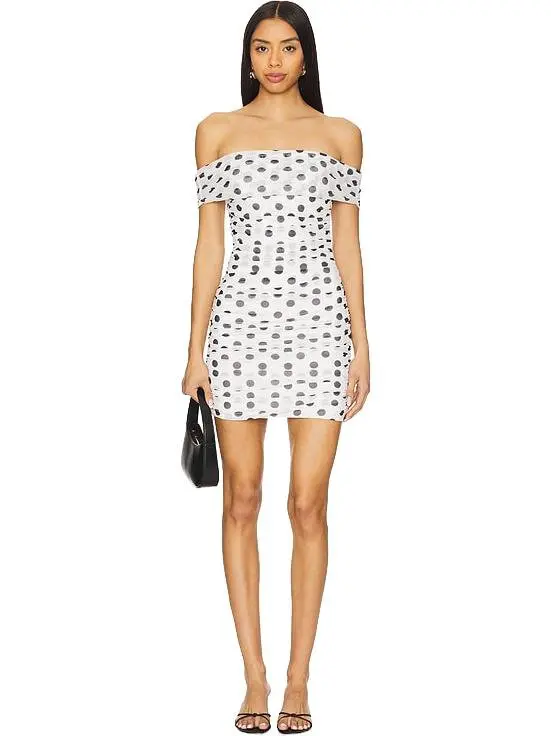 MORE TO COME Milana Mini Dress - Polka Dot