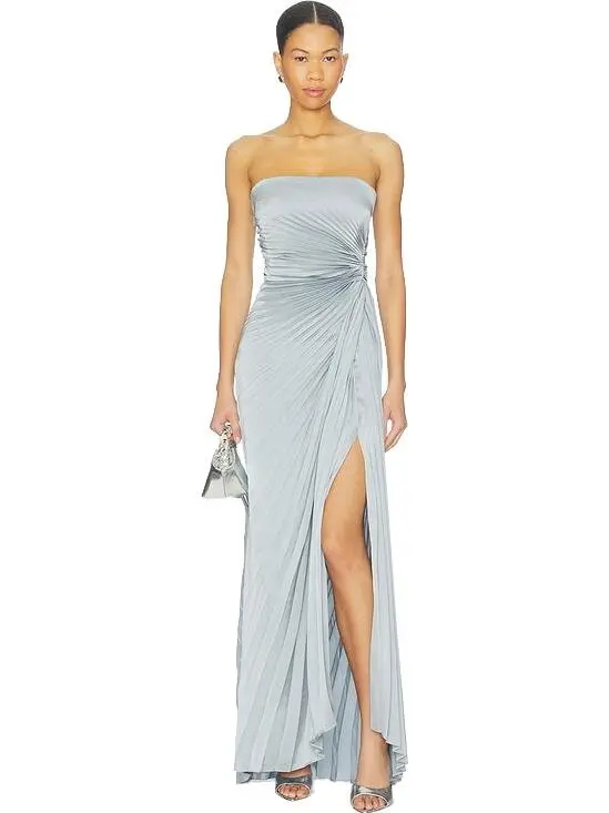 A.L.C. Layla Gown - Steel Blue