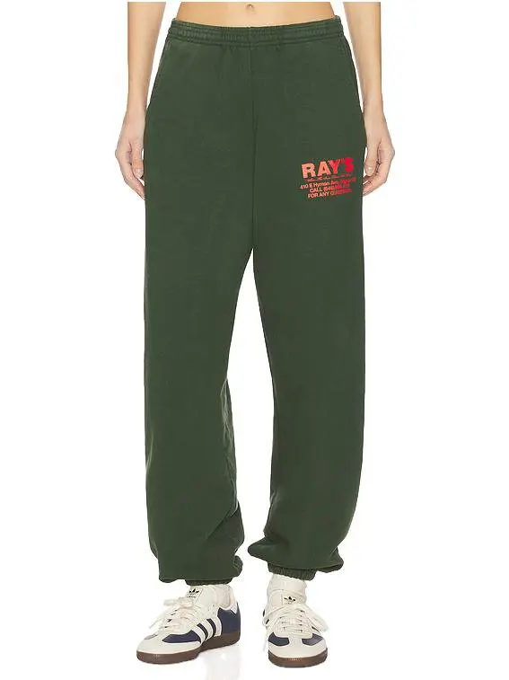 RAY'S X Pine Sweatpant - Green