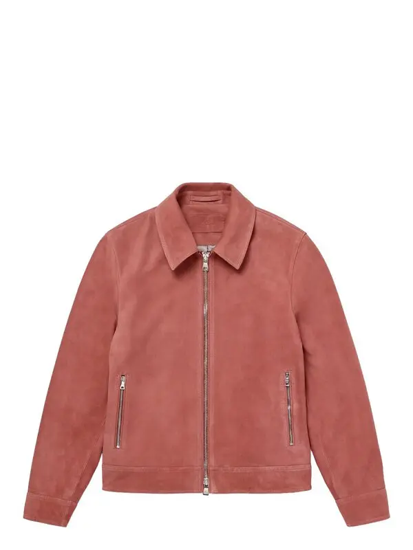 Mr P. Suede Jacket - Red