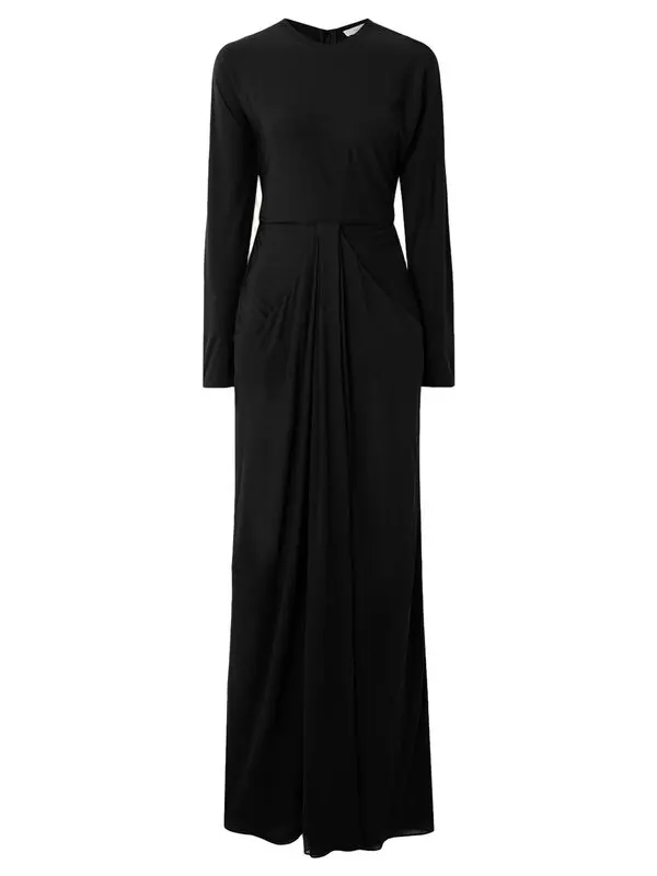 THE ROW Anselm Draped Gown - Black