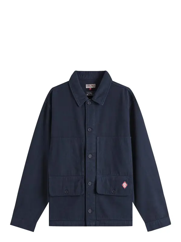 DUBBLEWARE Canvas Twill Work Jacket - Navy