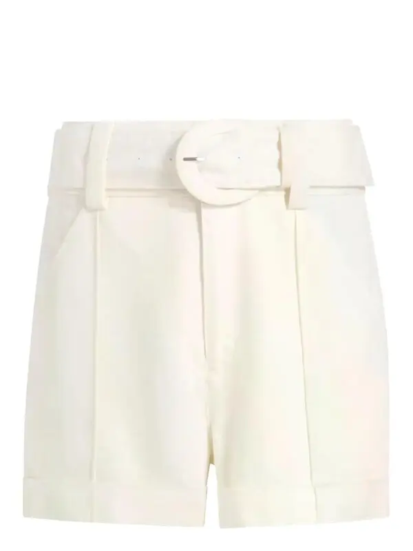 Cinq À Sept Aldi Belted Shorts - White