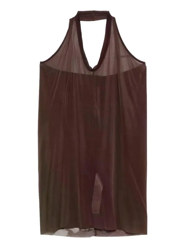 Rick Owens Halter T-shirt - Brown