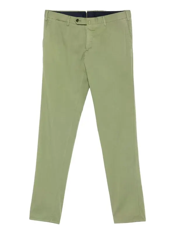 PT TORINO Tapered Chinos - Green