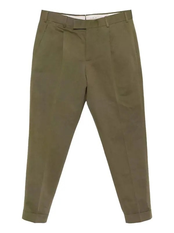 PT TORINO Twill-weave Trousers - Green