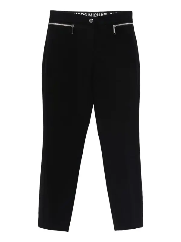 Michael Kors Slim-leg Trousers - Black