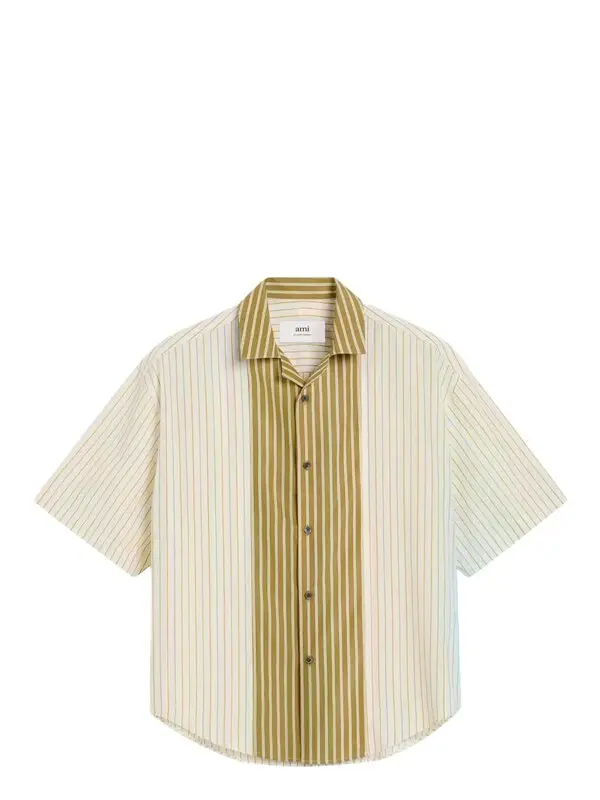 Ami Camp-collar Shirt - White