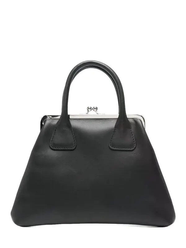 Comme Des Garçons Leather Tote - Black