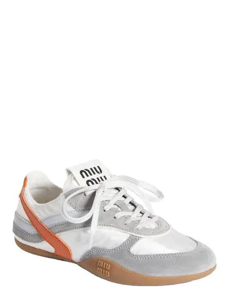 Miu Miu Gymnasium Low-top Sneakers - White
