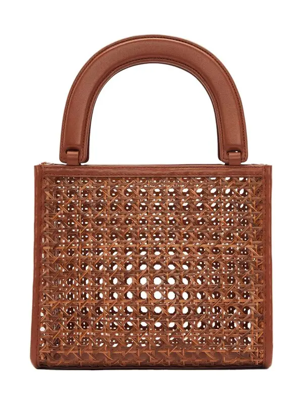 REFORMATION Emma Mini Bag - Brown