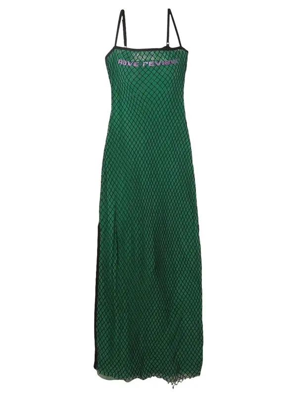 RAVE REVIEW Ninjas Layered Maxi Dress - Green