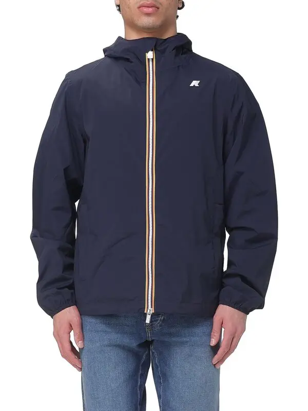 K-WAY Zip-up Hooded Jacket - Blue